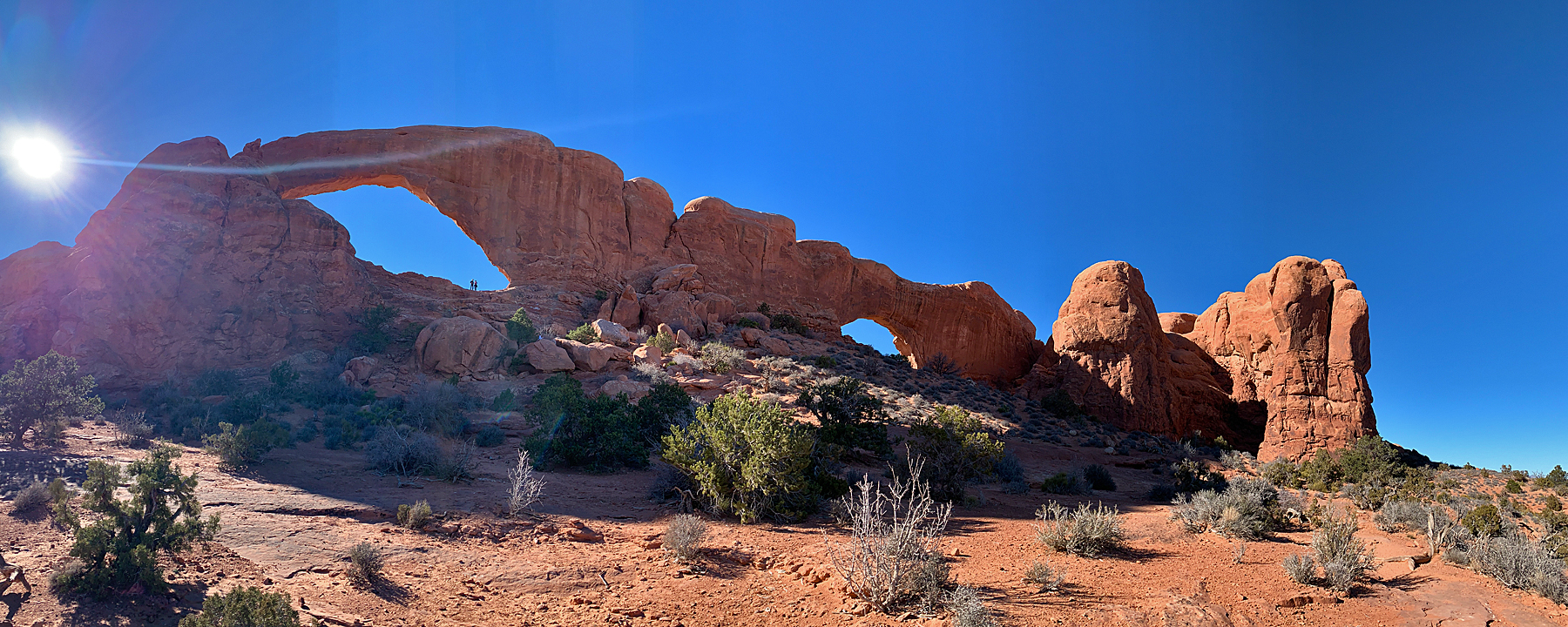 Zurück in Moab und ab in den Arches National Park