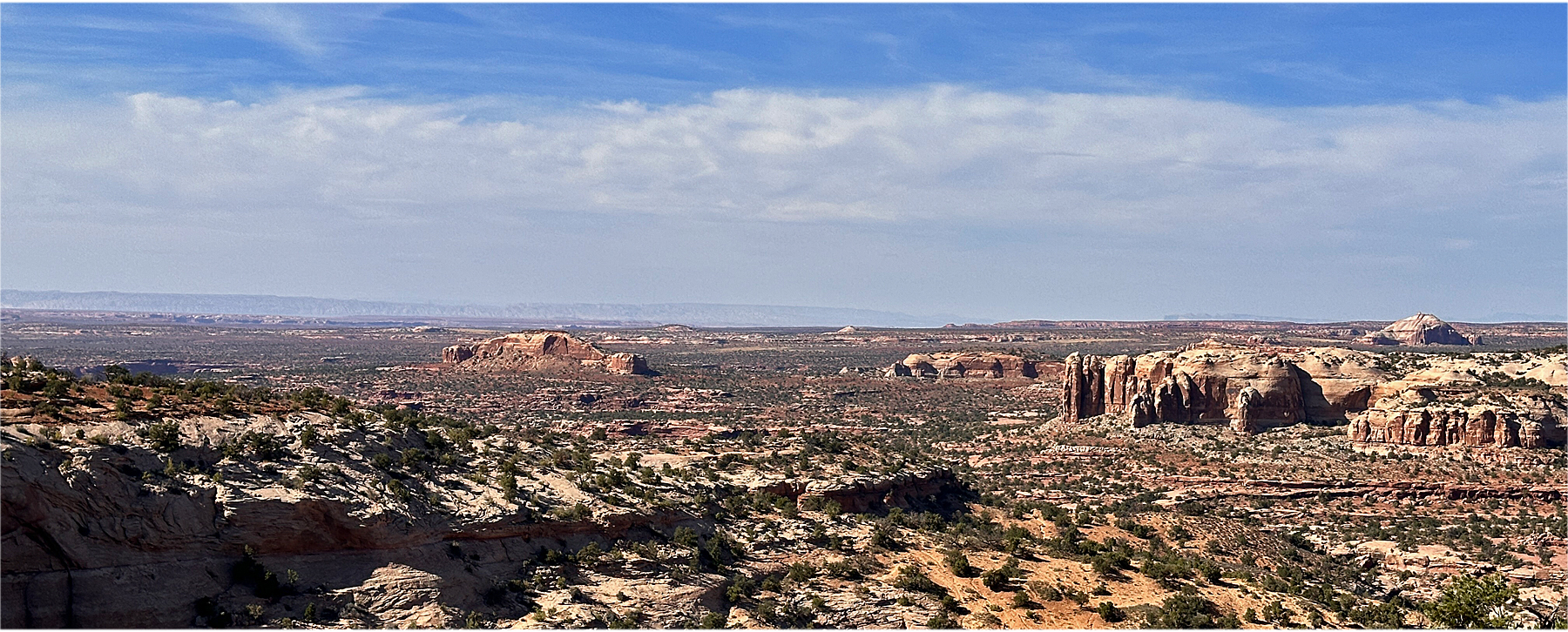 Unterwegs auf dem Neck Spring Trail im Canyonlands National Park